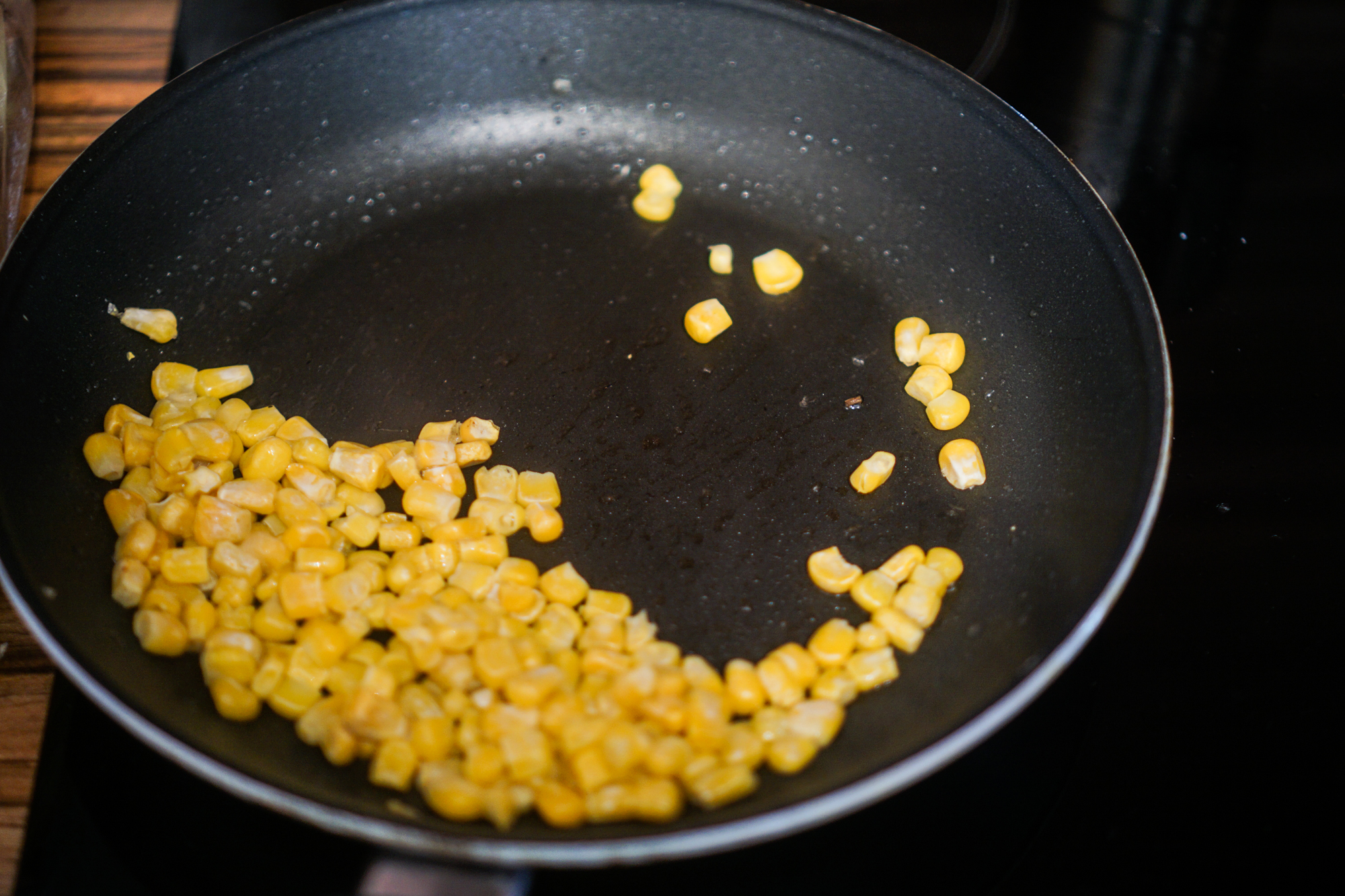 Vegan Udon Noodle Soup with Miso Broth & Corn