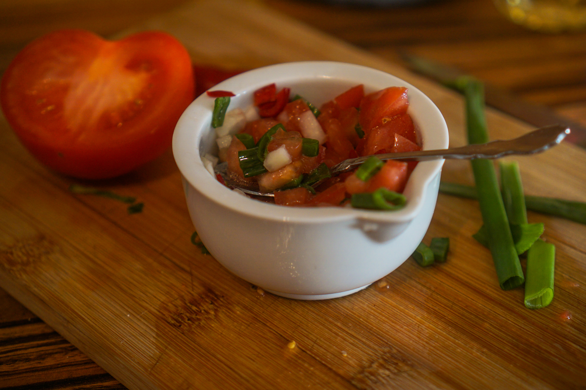 10-Minute Brazilian Vinaigrette Salad (AKA Brazilian Salsa)