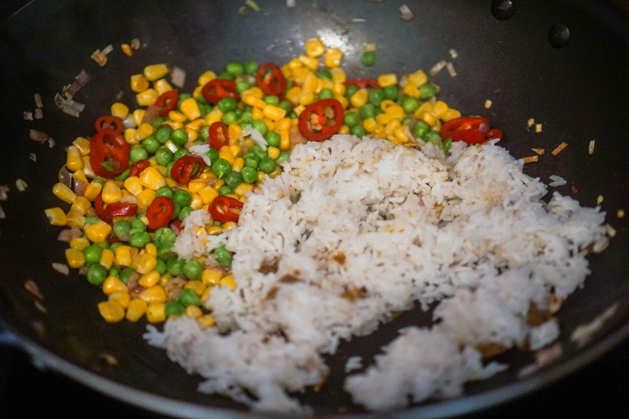 20-Minute Thai Green Curry Fried Rice (Vegetarian + Easily Gluten-Free)